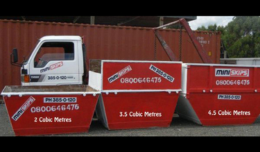 Skip bin hire, Bins, Mini skips, Rubbish, Wellington